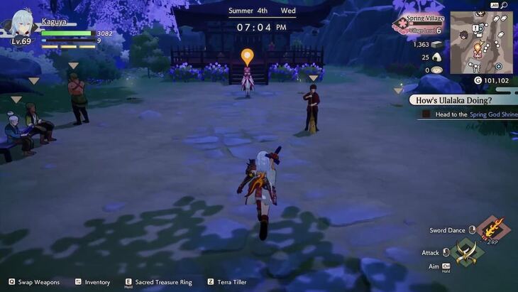 Rune Factory: Guardians of Azuma The Holy Shrine of Spring Quests Guide ...