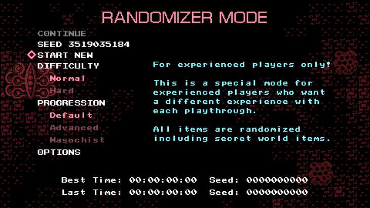 Speedrun and Randomizer modes - Axiom Verge Walkthrough - Neoseeker