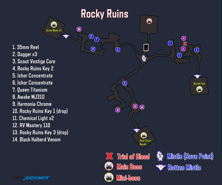 Depths-Rocky Ruins - Code Vein Walkthrough - Neoseeker