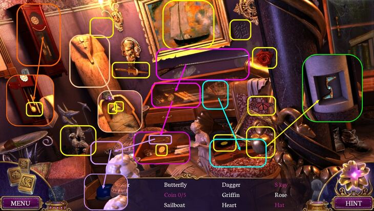 Hidden Objects Scenes (main) - The Secret Order 3: Ancient Times ...