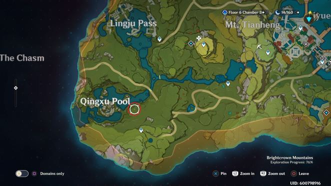 Genshin Impact - Geography (Viewpoint Locations) Guide - Neoseeker