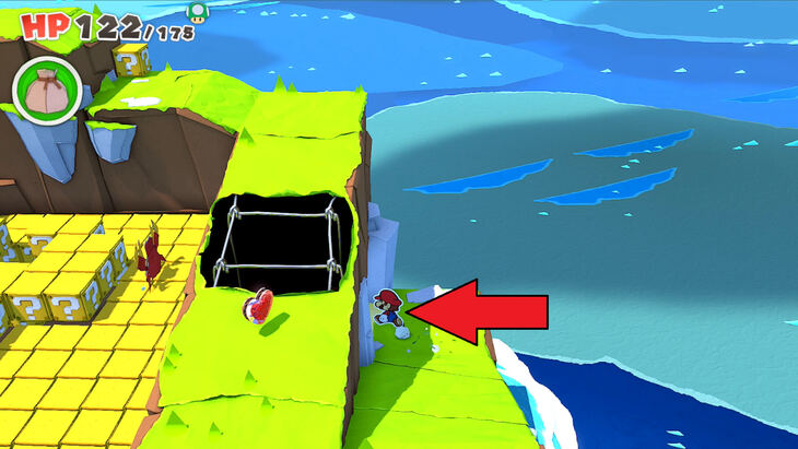 Paper Mario: Origami King - ? Island Walkthrough - Paper Mario: The ...