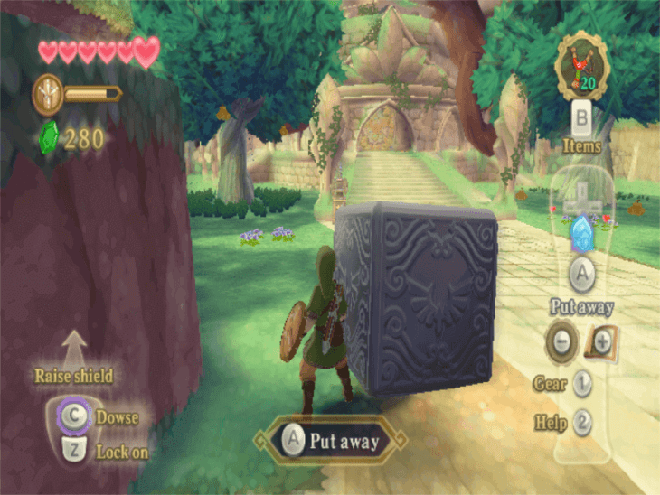 Deep Woods 1 - The Legend of Zelda: Skyward Sword Walkthrough - Neoseeker