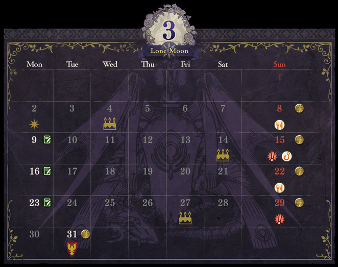 Month 3 - Free Time (Crimson Flower) - Fire Emblem: Three Houses ...