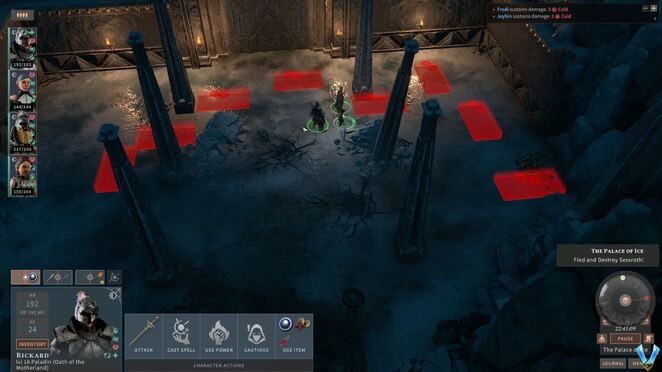 Solasta - Palace of Ice Walkthrough - Solasta: Crown of the Magister ...