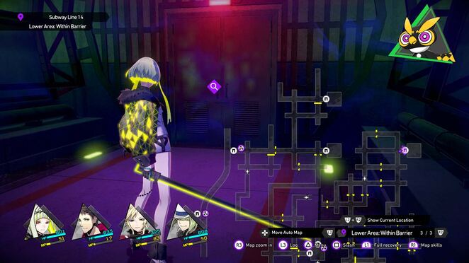 Subway Line 14 Guide Soul Hackers 2 Neoseeker