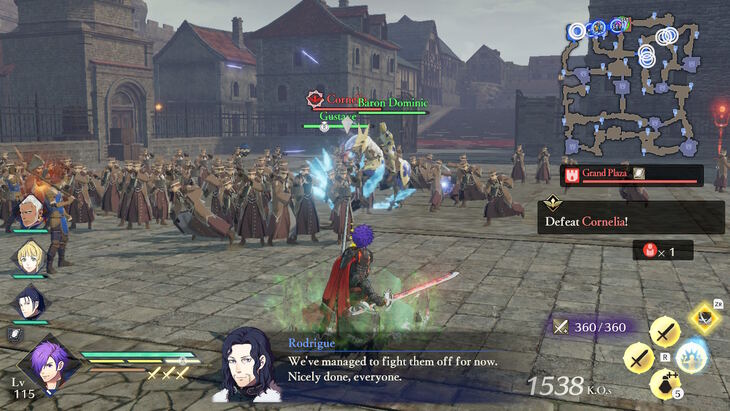 Chapter 8: Quelling the Rebellion Guide - Fire Emblem Warriors: Three ...