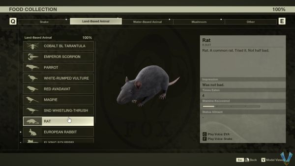 All Land-Based Animal Locations - Metal Gear Solid Delta (Δ): Snake ...