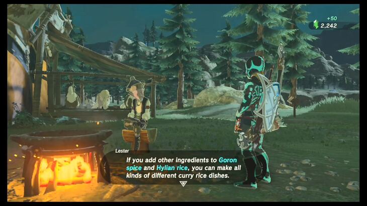 how to make curry rice zelda