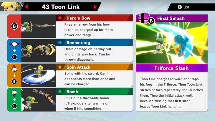 Toon Link - Super Smash Bros. Ultimate Walkthrough - Neoseeker