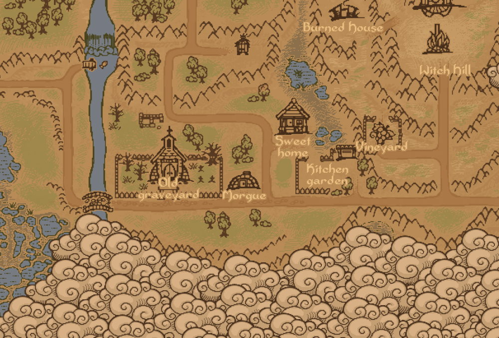 Locations: Workyard - Graveyard Keeper Walkthrough - Neoseeker