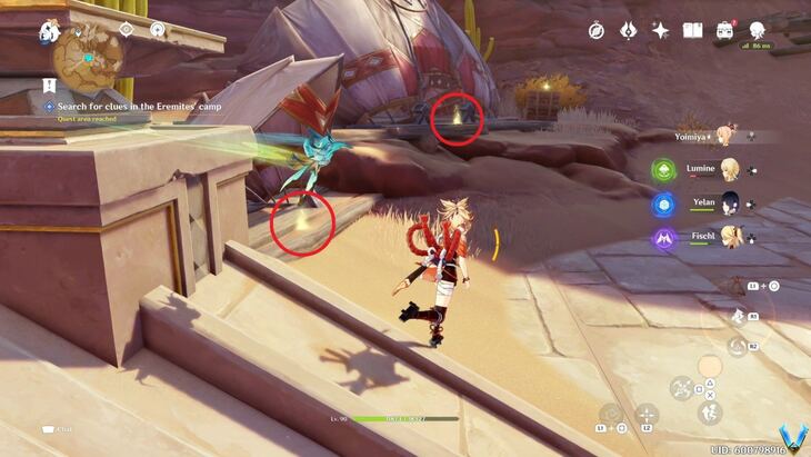 Genshin Impact - Dreams Beneath the Searing Sand Walkthrough - Neoseeker