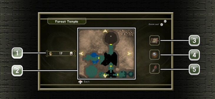 Map Screen - The Legend of Zelda: Twilight Princess HD Walkthrough ...