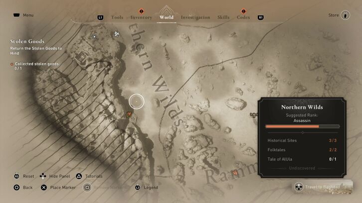 Assassin's Creed Mirage - All Tales of AlUla Locations - Neoseeker