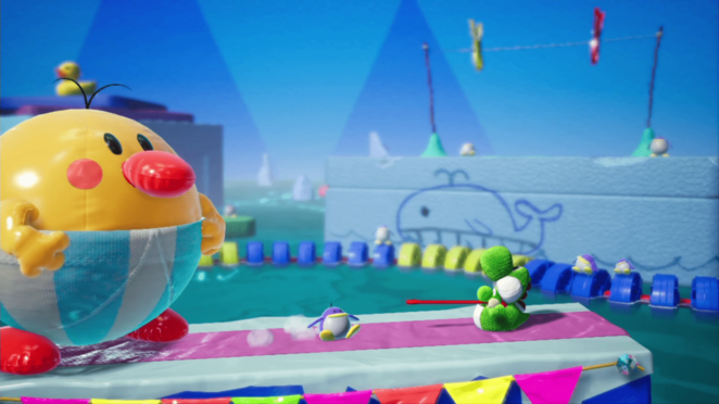 Burt's Bouncy Battle - Yoshi's Crafted World Walkthrough - Neoseeker