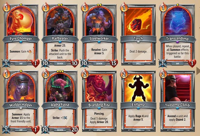 Card-List - Monster Train Walkthrough - Neoseeker