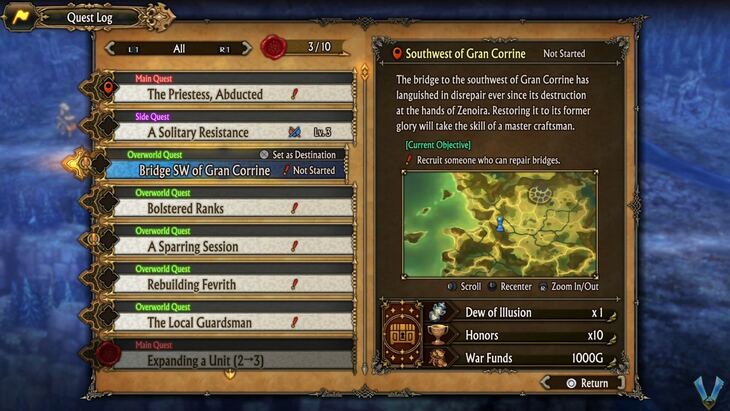 Unicorn Overlord - Bridge SW of Gran Corrine Walkthrough - Neoseeker