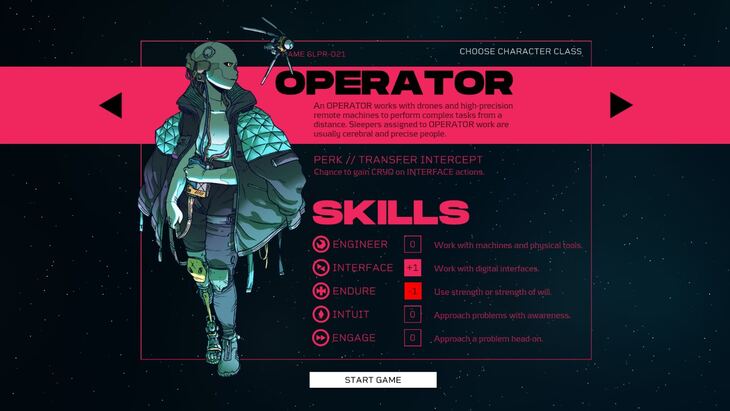 Choosing a Class - Citizen Sleeper Walkthrough - Neoseeker
