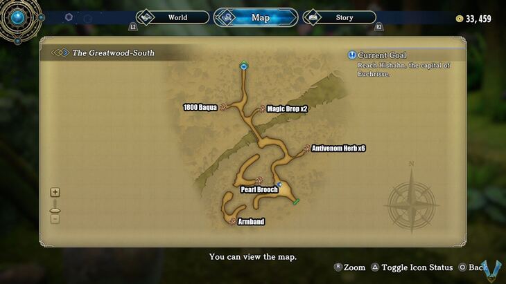 Eiyuden Chronicle: Hundred Heroes - All The Greatwood - South Chest ...