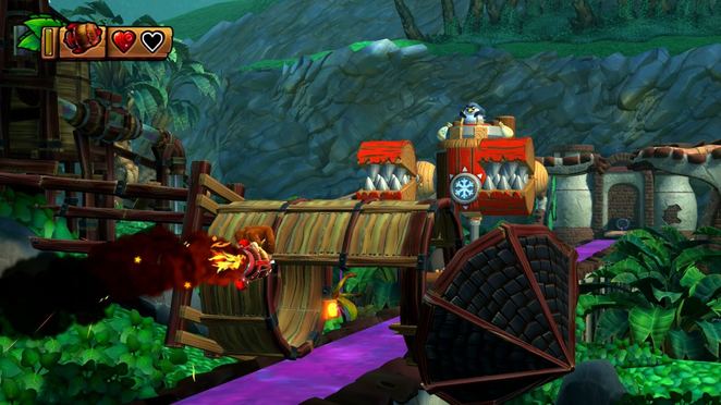 5-2 Reckless Ride - Donkey Kong Country: Tropical Freeze Walkthrough ...