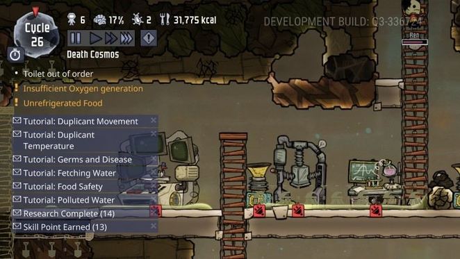 Oxygen Not Included - HUD Navigation Guide - Neoseeker