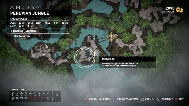 Monolith Locations - Shadow of the Tomb Raider Walkthrough - Neoseeker