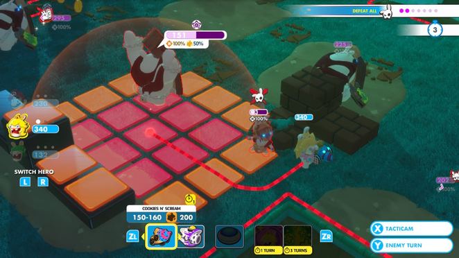 World 3-7: Every Treasure Has Its Thorn - Mario + Rabbids Kingdom ...