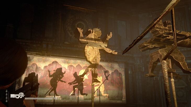 How to solve the Shadow Puzzle - Uncharted: The Lost Legacy Walkthrough ...