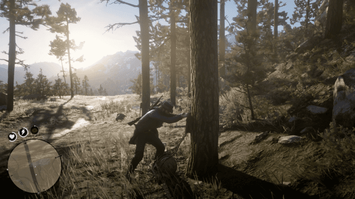 Burnt Down Forest Rdr2