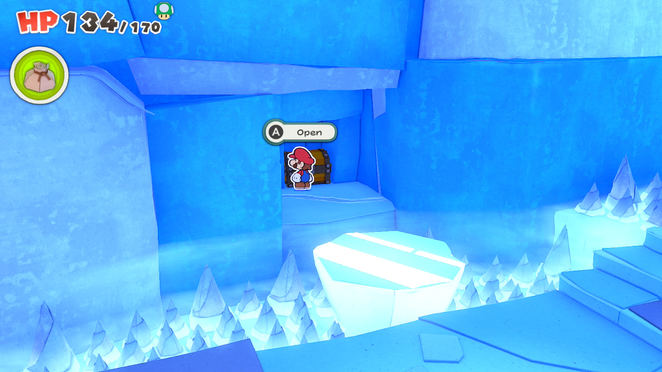 Paper Mario: Origami King - Ice Vellumental Mountain Walkthrough ...