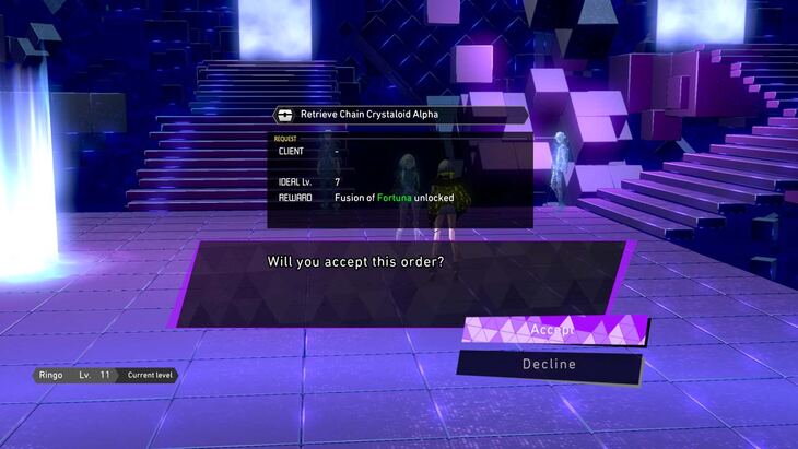 Retrieve Chain Crystaloid Alpha Directive Guide Soul Hackers 2