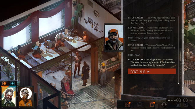 tasks/Interrogate the vigilantes - Disco Elysium Walkthrough - Neoseeker