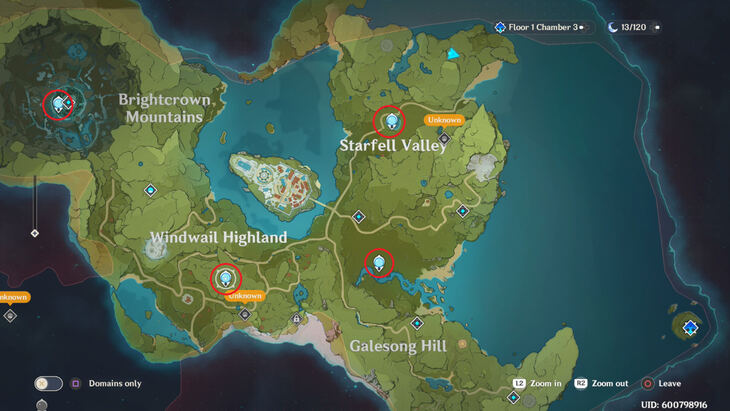 Genshin Impact - Mondstadt Statues of The Seven Guide - Neoseeker