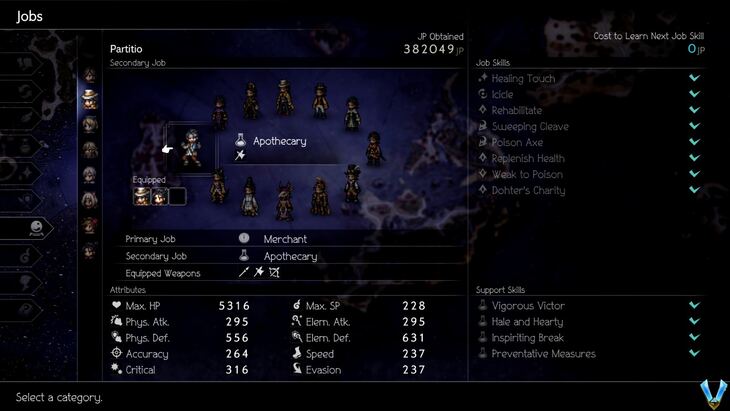 Octopath Traveler II - Partitio Guide Walkthrough - Neoseeker