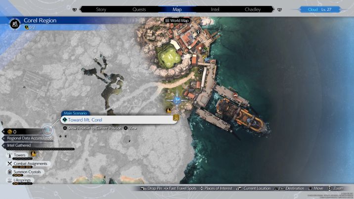 Corel Region Treasure Hunt Locations - Final Fantasy VII Rebirth ...