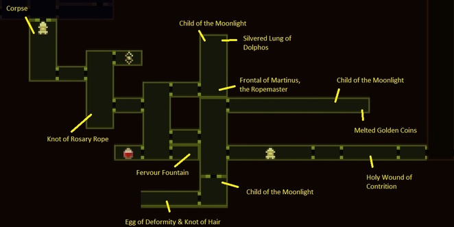 Maps - Blasphemous Walkthrough - Neoseeker