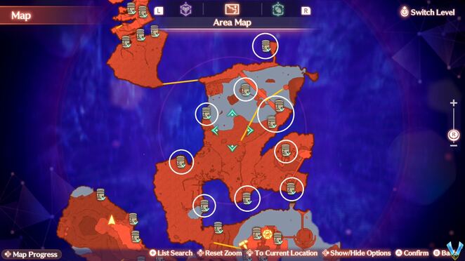 Xenoblade Chronicles 3: Future Redeemed - All Containers Locations ...