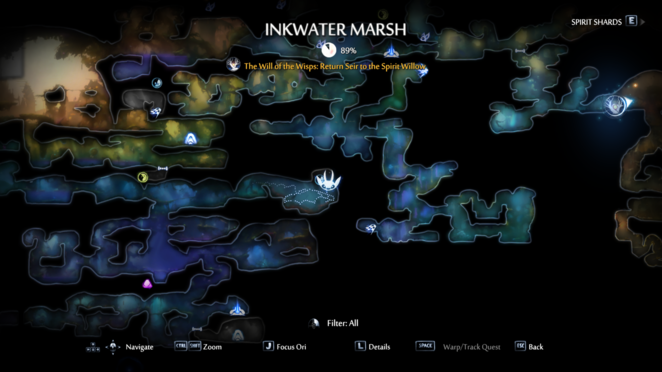 Energy Cells - Ori and the Will of the Wisps Walkthrough - Neoseeker