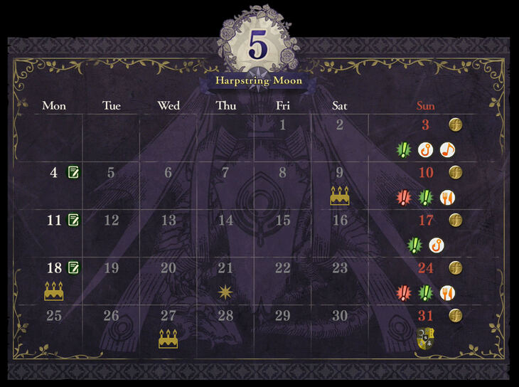Month 5 - Free Time (Verdant Wind) - Fire Emblem: Three Houses ...