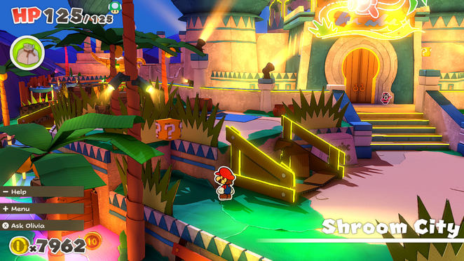 Paper Mario: Origami King - Shroom City Walkthrough - Paper Mario: The ...