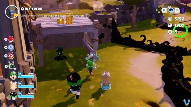 Mario + Rabbids Sparks of Hope - Palette Green Coin Challenge ...