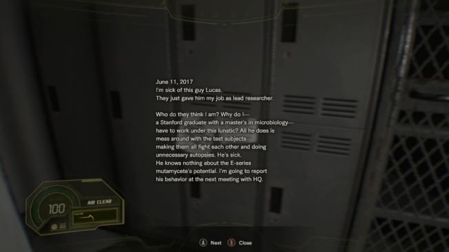 RE7 Not a Hero - Files Location Guide - Resident Evil 7 biohazard - Not ...