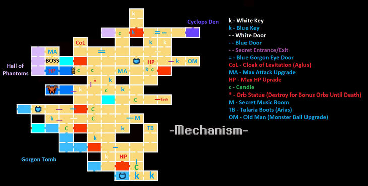 Maps - Astalon: Tears of the Earth Walkthrough - Neoseeker