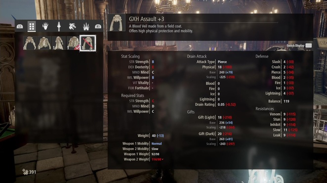 Basics-Stats - Code Vein Walkthrough - Neoseeker