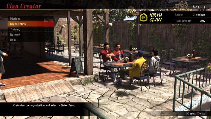 Clan Creator Overview - Yakuza 6: The Song of Life Walkthrough - Neoseeker