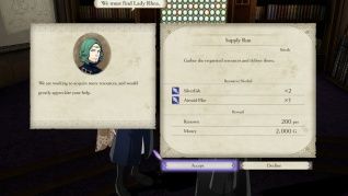Month 1 - Free Time (Silver Snow) - Fire Emblem: Three Houses ...