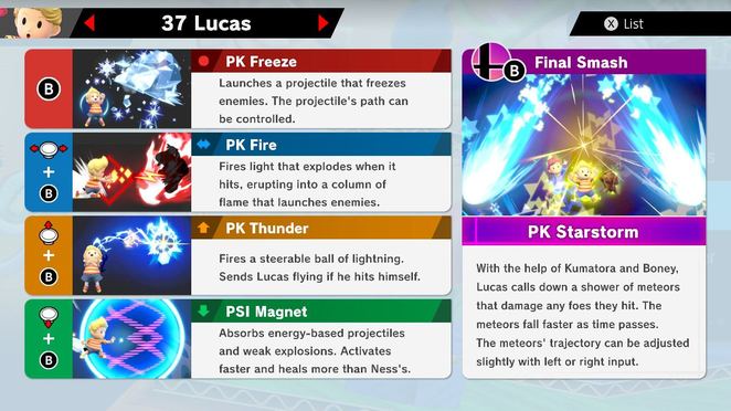 Lucas - Super Smash Bros. Ultimate Walkthrough - Neoseeker
