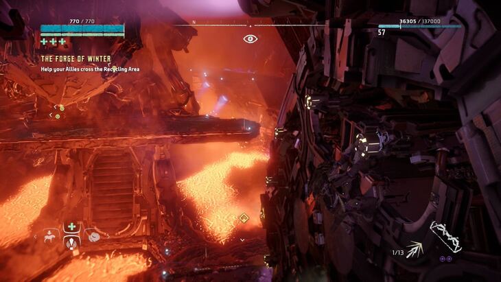 The Forge of Winter - Horizon: Zero Dawn - The Frozen Wilds Walkthrough ...
