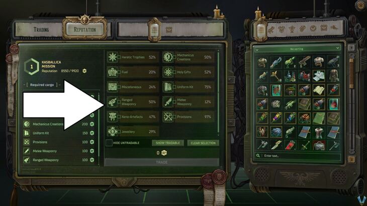 Rogue Trader - Trading And Reputation Guide - Warhammer 40,000: Rogue Trader - Neoseeker