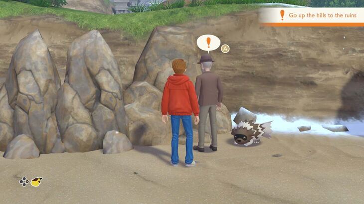 Evacuate the Pokemon fossils slumbering throughout the ruins Guide ...